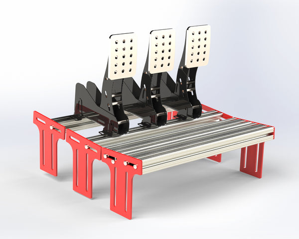 Plans/CNC - Pedal Mounting Plate Set, CNC files – Open Sim Rigs