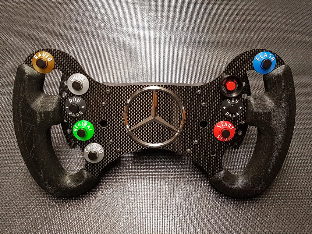 Race Wheel - Style W14 - 320mm - DIY Kit – Open Sim Rigs