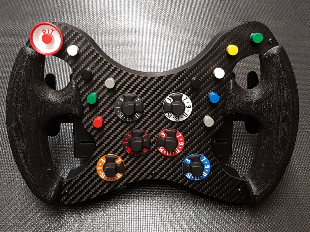 Plans - Race Wheel - Style W11 - DIY Kit - 300mm – Open Sim Rigs