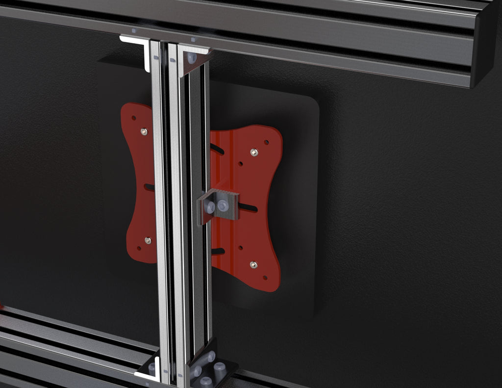 Plans - Monitor Stand - 10 or 25 series extrusion – Open Sim Rigs