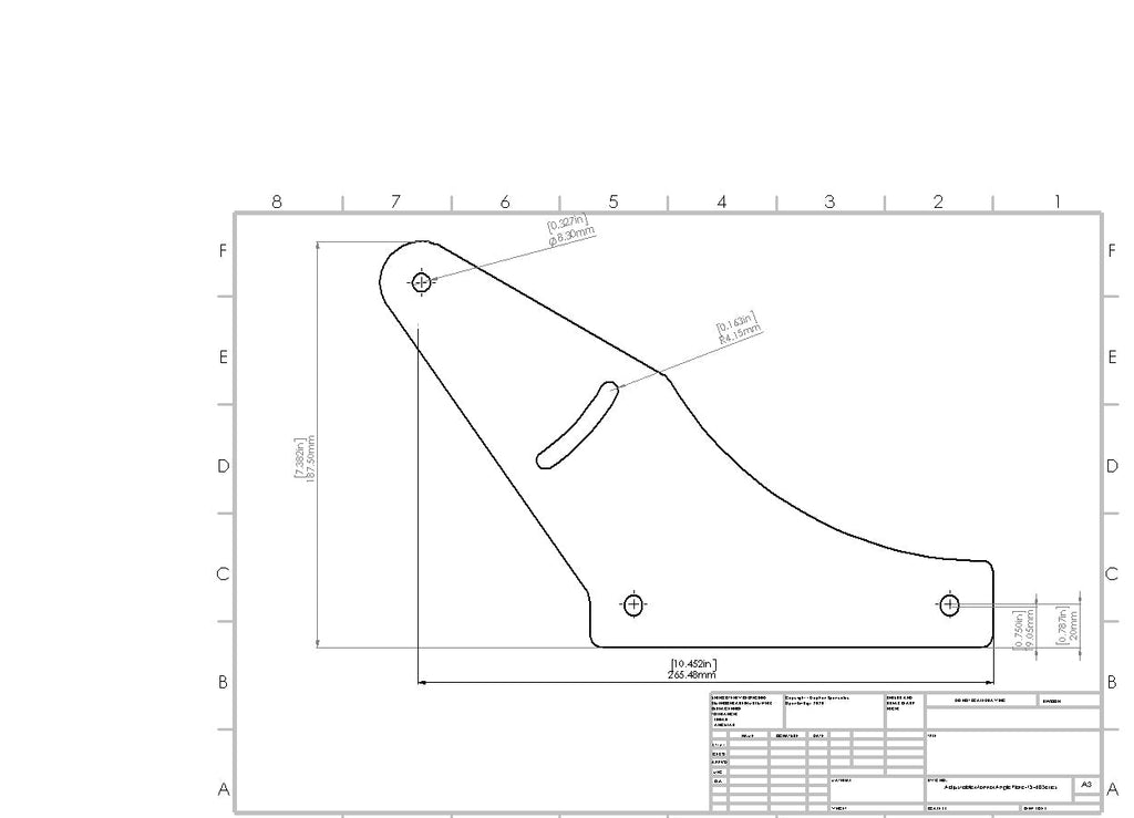 Plans/CNC - 4th Monitor Mounting Plate Set, CNC files – Open Sim Rigs