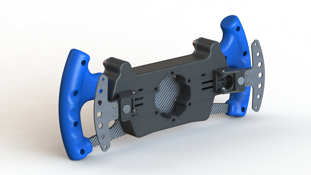 Plans - Race Wheel - Style W5 - 345mm – Open Sim Rigs