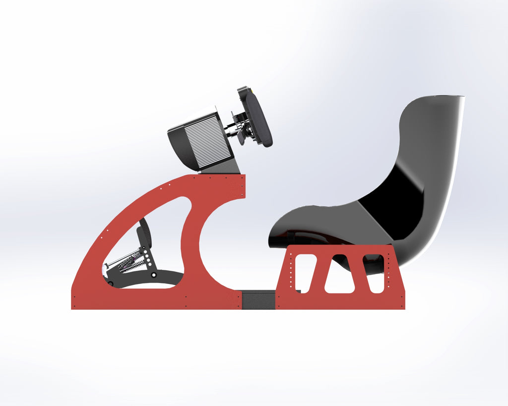 Plans - Young Sim Racer Chassis - Wood – Open Sim Rigs