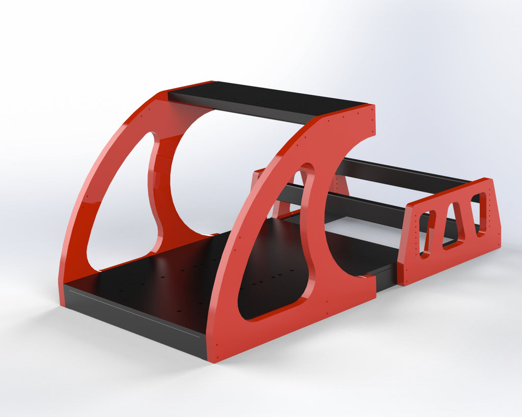 Plans - Young Sim Racer Chassis - Wood – Open Sim Rigs