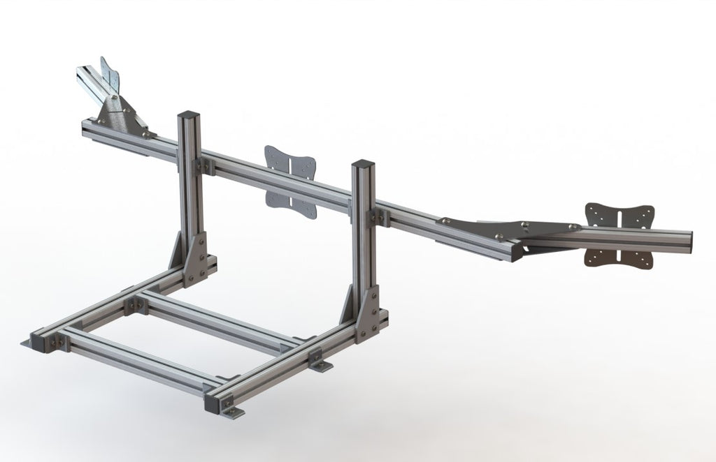 Plans - Triple Monitor Desk Mount - 10, 25, 15 & 40 Series – Open Sim Rigs