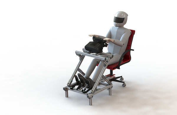 Plans - Office Chair Rig - Dual Post - 15 Series Extrusion – Open Sim Rigs