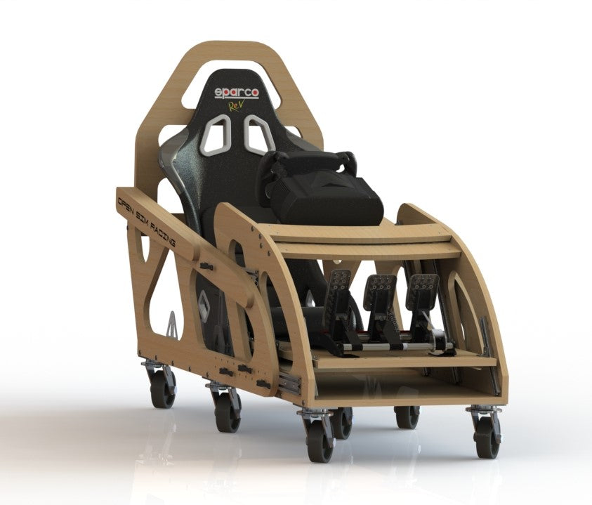 Plans - Super Sport F1/GT - Wood – Open Sim Rigs