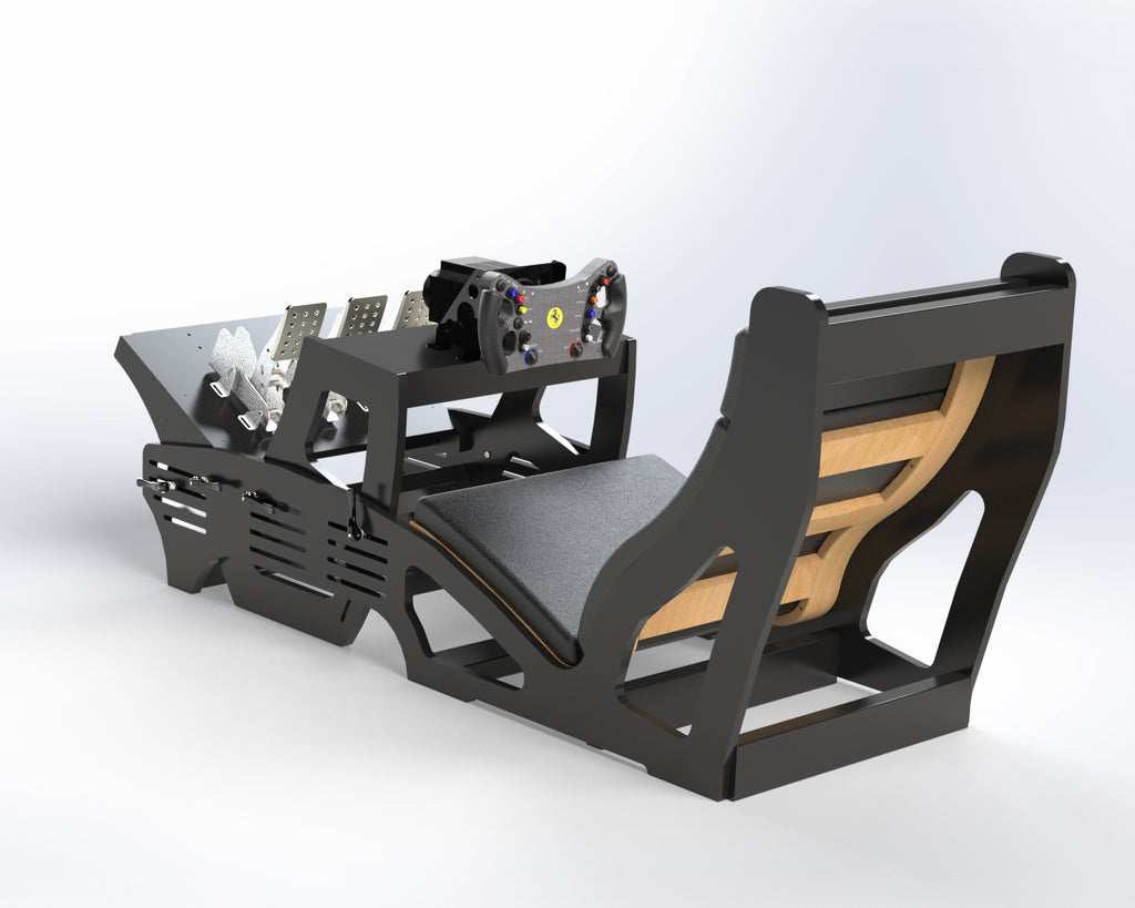 Plans - Super Sport - F1 Seat V2 - Wood – Open Sim Rigs