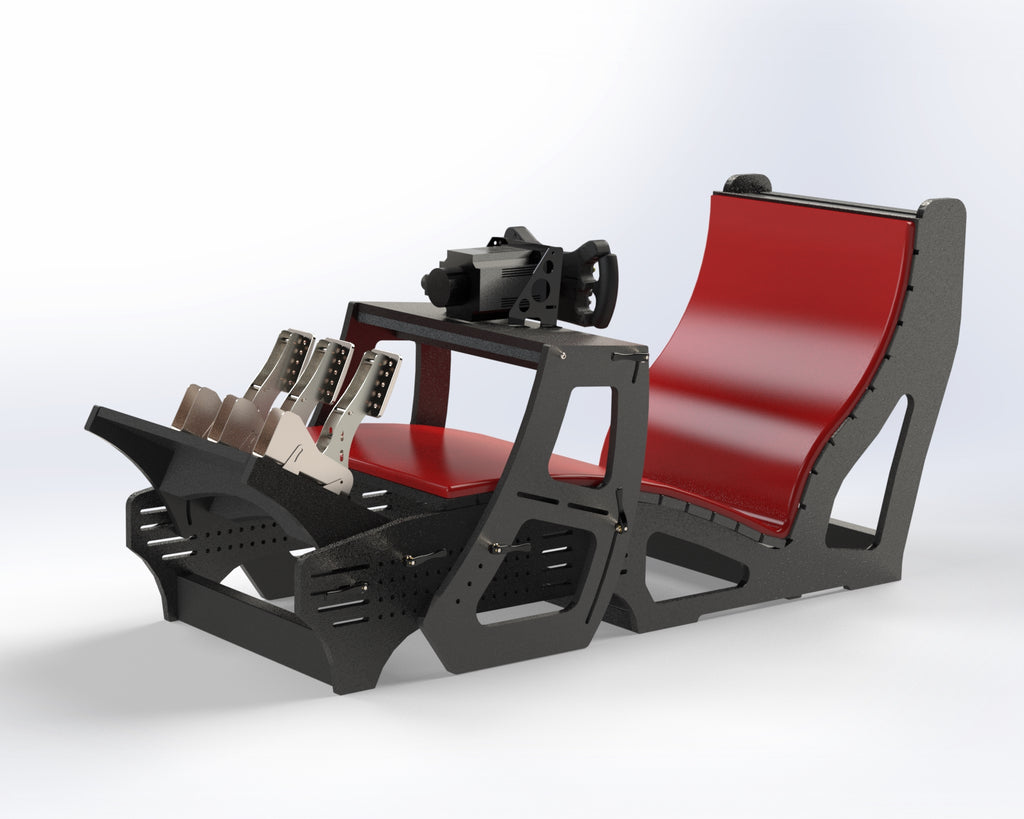 Plans - Super Sport - F1 Seat V2 - Wood – Open Sim Rigs