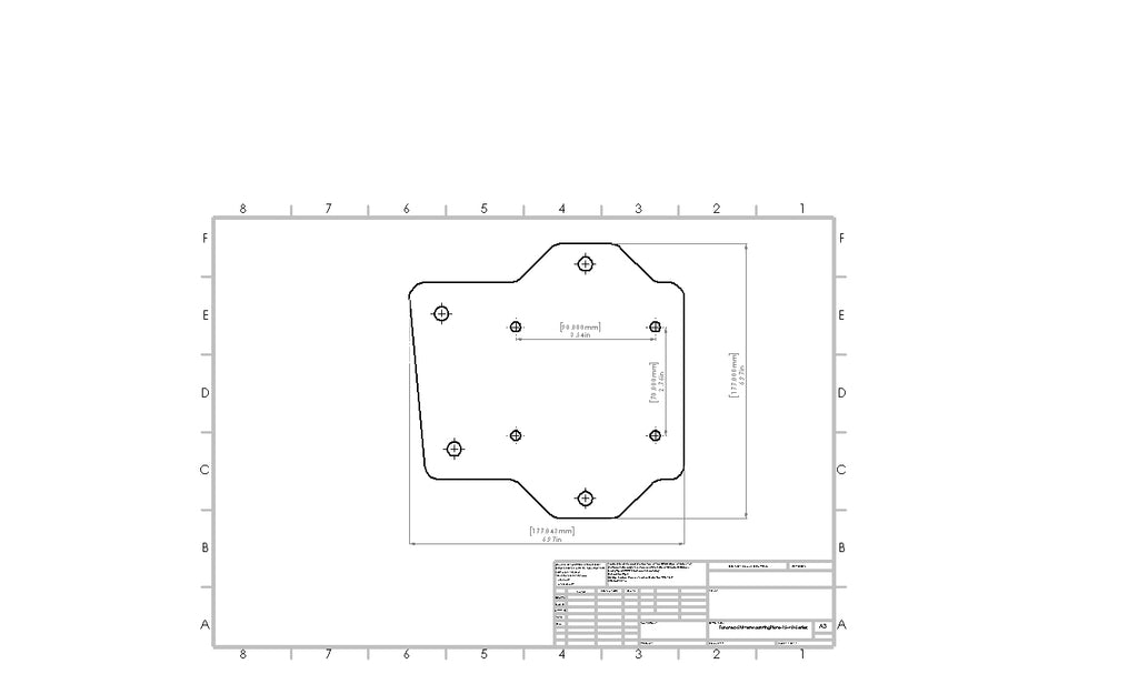 Plans/CNC - Shifter Mounting Plate, CNC files – Open Sim Rigs