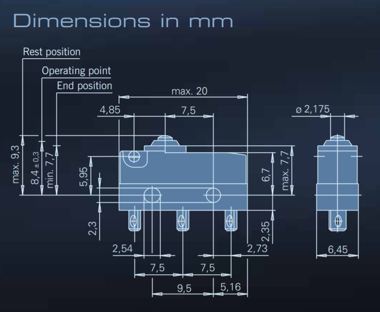 Electronics - Snap Action Micro Switch – Open Sim Rigs