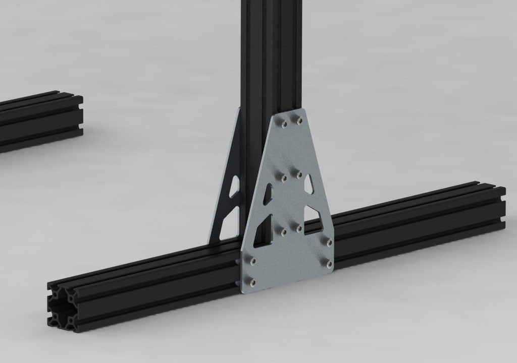 Triple Curved Monitor Stand - Plate Kit - 15 or 40 Series – Open Sim Rigs