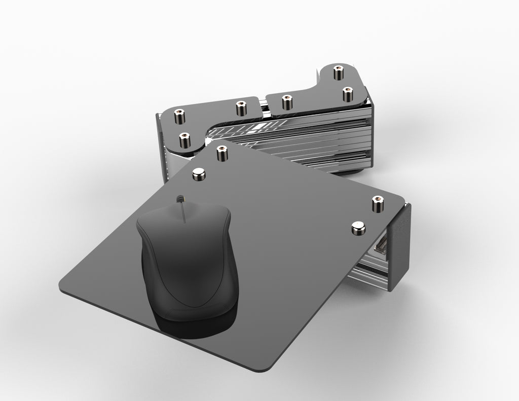 Plans/CNC - Keyboard & Mouse plate - 15 or 40 series extrusion – Open ...