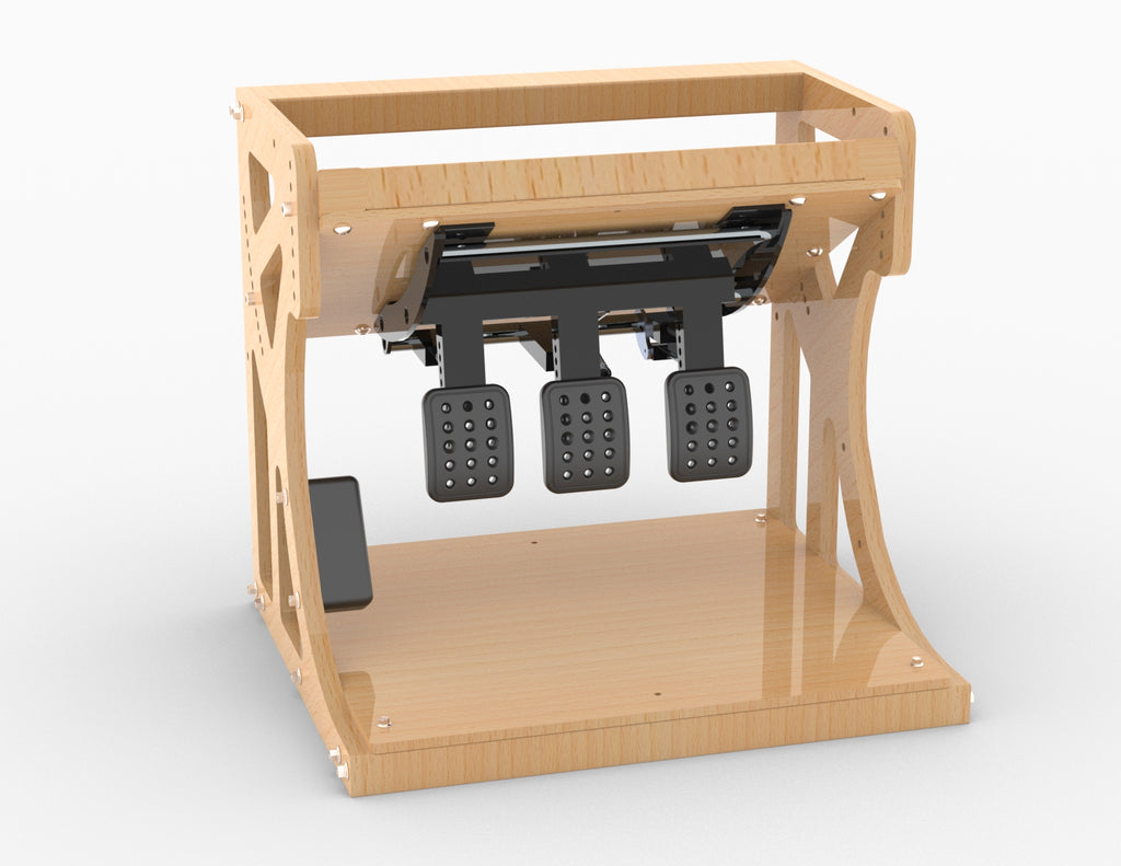 Plans - Inverted pedal box - Wood – Open Sim Rigs