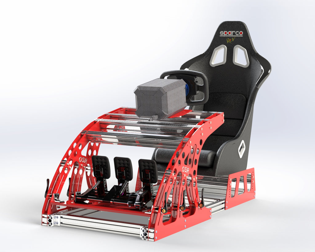 Plans - Pod Racer - 10 or 25 series extrusion – Open Sim Rigs