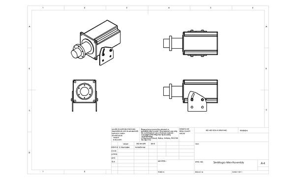 Plans/CNC - SimMagic Alpha Mini Wheel mounting plates – Open Sim Rigs
