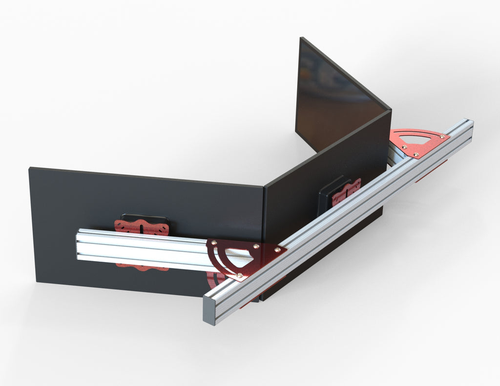 Plans/CNC - Monitor Mounting Plate Set, CNC files – Open Sim Rigs