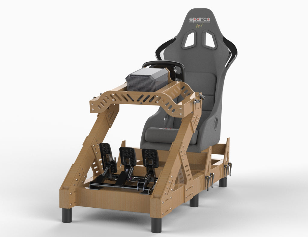 Plans - Super Sport 2x4 Podium - Wood – Open Sim Rigs