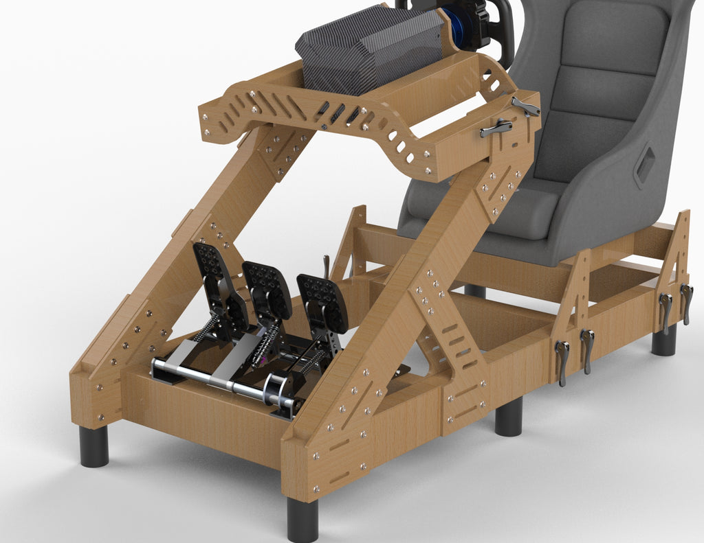Plans - Super Sport 2x4 Podium - Wood – Open Sim Rigs