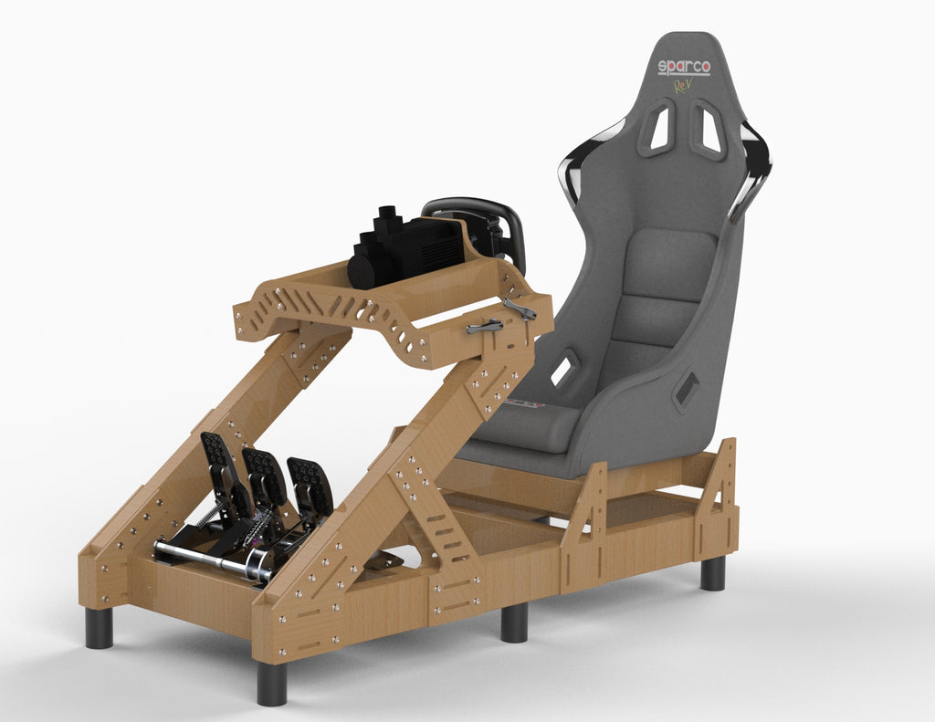 Plans - Super Sport 2x4 Podium - Wood – Open Sim Rigs