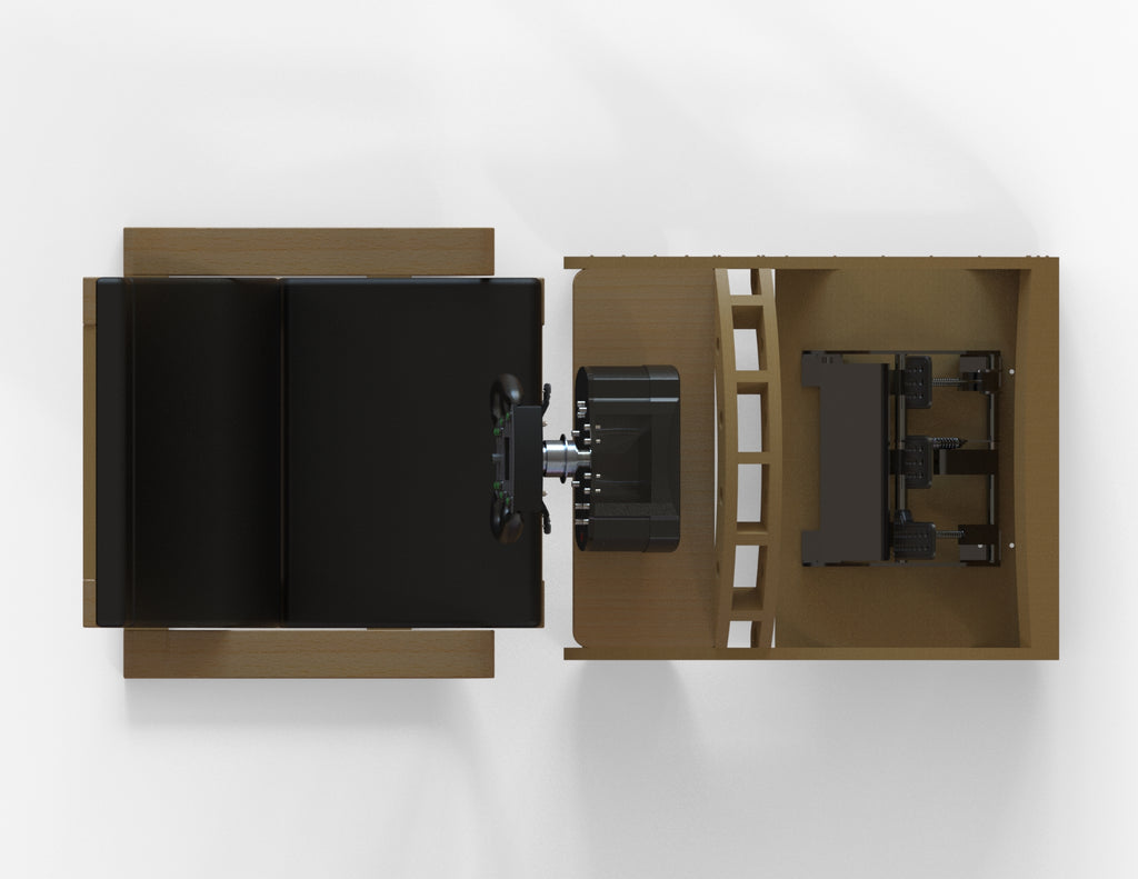 Plans - Wheel & Pedal Mount - Wood – Open Sim Rigs