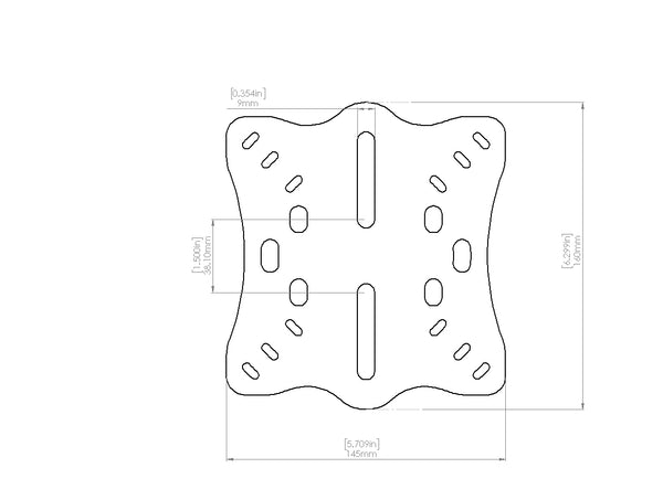 Plans/CNC - Monitor Mounting Plate Set, CNC files – Open Sim Rigs